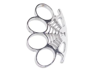 Knuckle Duster Spider Chrome Metal 140gr